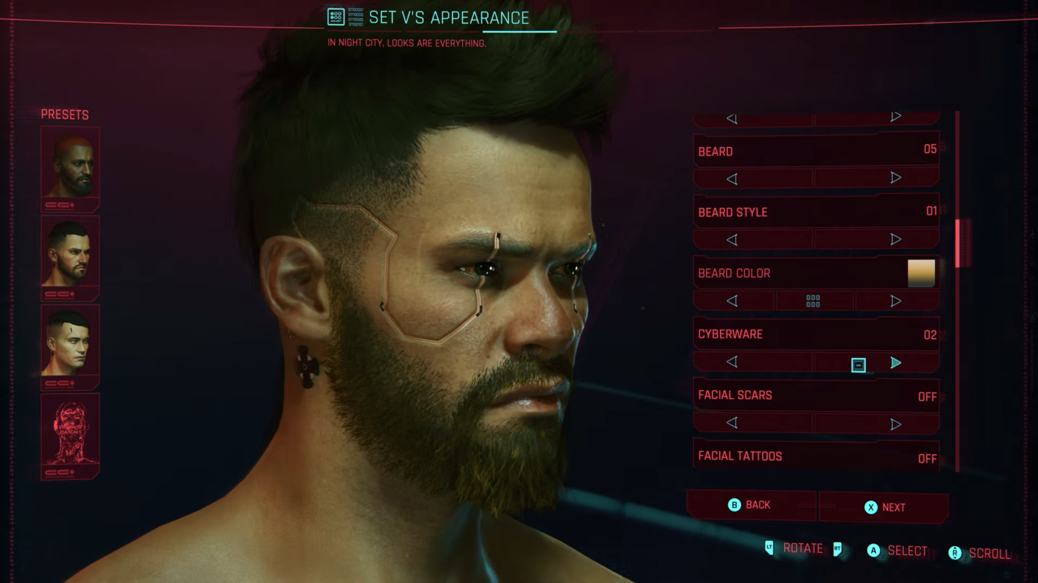 Cyberpunk 2077 Character Customisation - Pure Cyberpunk