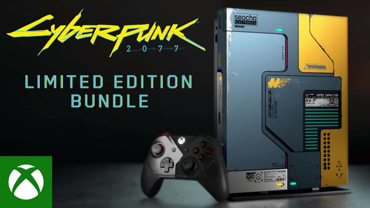 Xbox One X Cyberpunk 2077 Limited Edition on Sale Now - Pure Cyberpunk