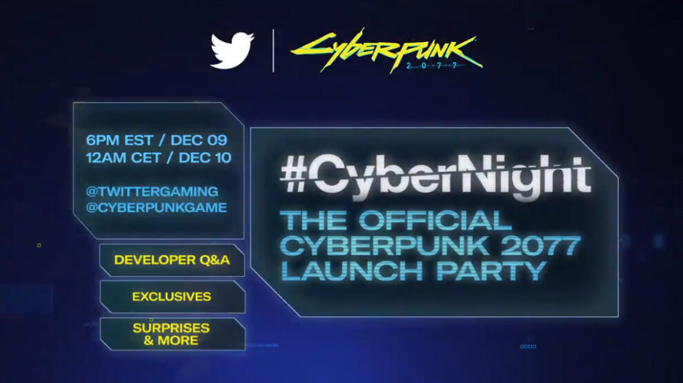 Cyberpunk 2077 Cybernight Launch Party Revealed - Pure Cyberpunk