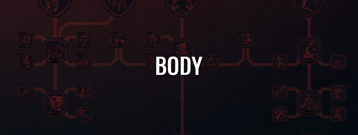 Body Perks - Cyberpunk 2077 - Pure Cyberpunk